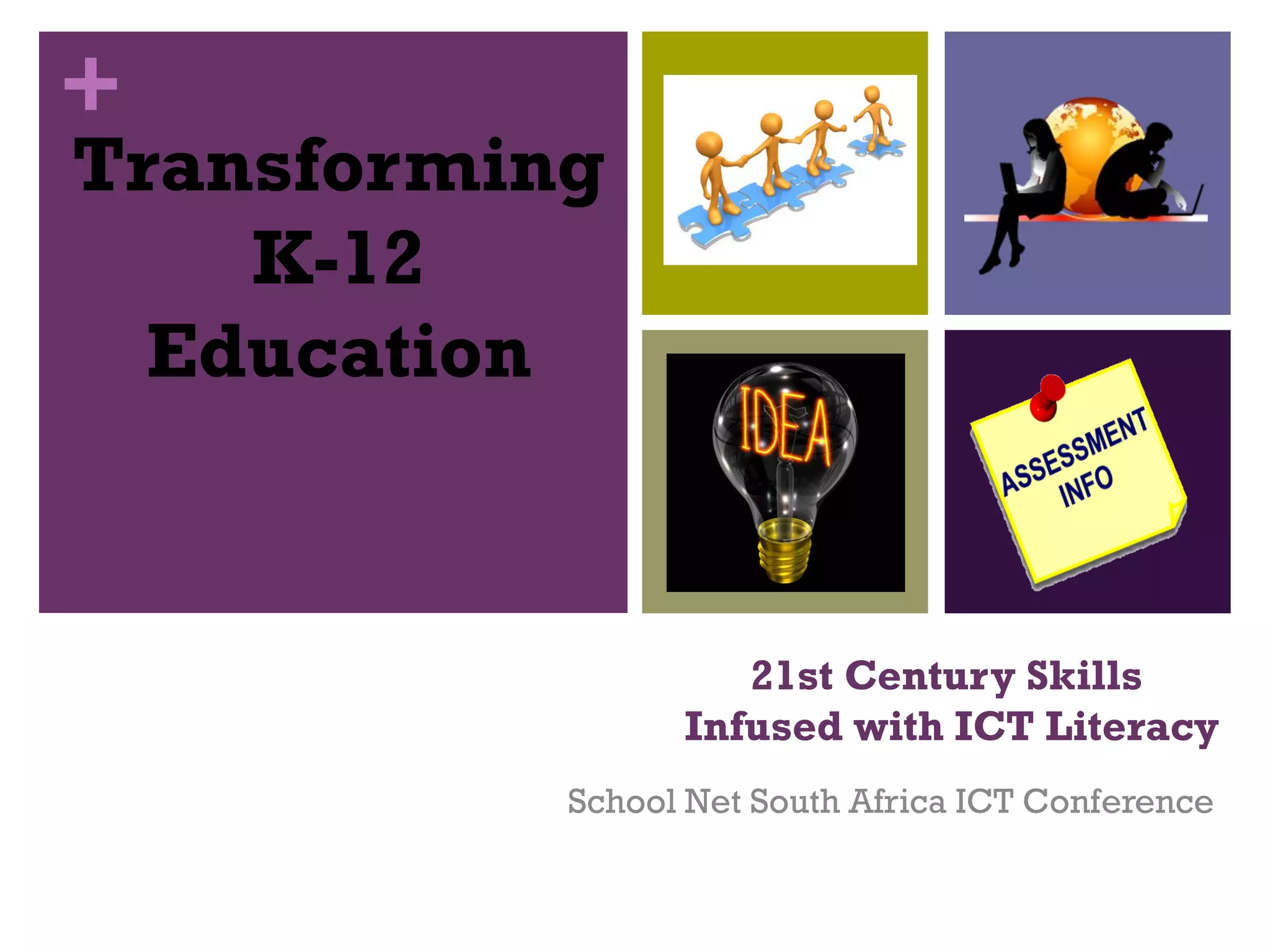Transforming Education with 21st Century Skills and ICT Literacy:-Naomi ...