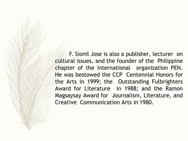 21st Century Canonical Authors | PPTX | Poetry | Books and Literature