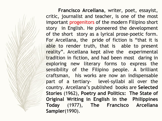 21st Century Canonical Authors | PPTX | Poetry | Books and Literature