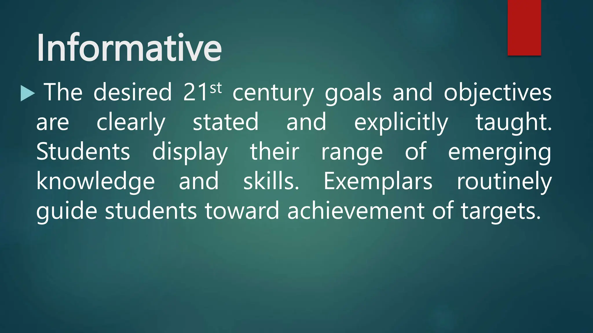 21st Century Assessment Characteristics Etc Pptx