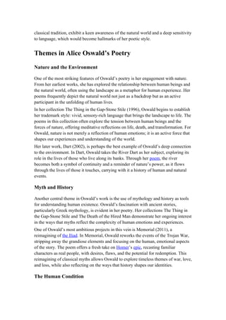 21st Century British Poet Alice Oswald.docx