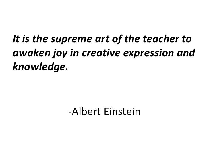 Quotes about Project Based Learning