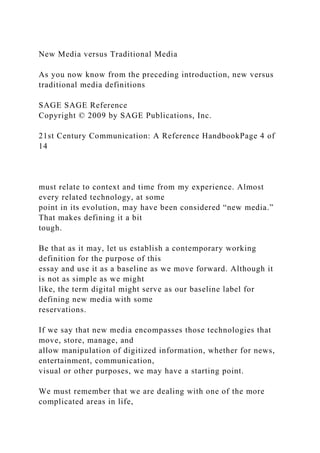 21st Century Communication AReference HandbookTradition.docx