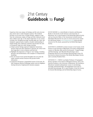 21st Century Guidebook to Fungi - Moore, Robson, Trinci - 1 Edition.pdf