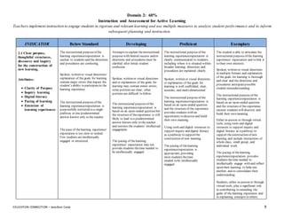 Digital Learning instruction rubric 022014 | PPT
