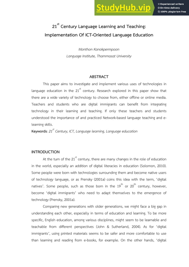 21st Century Language Learning and Teaching Implementation Of ICT-Oriented Language Education.pdf