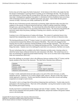 21st Century Learner | PDF