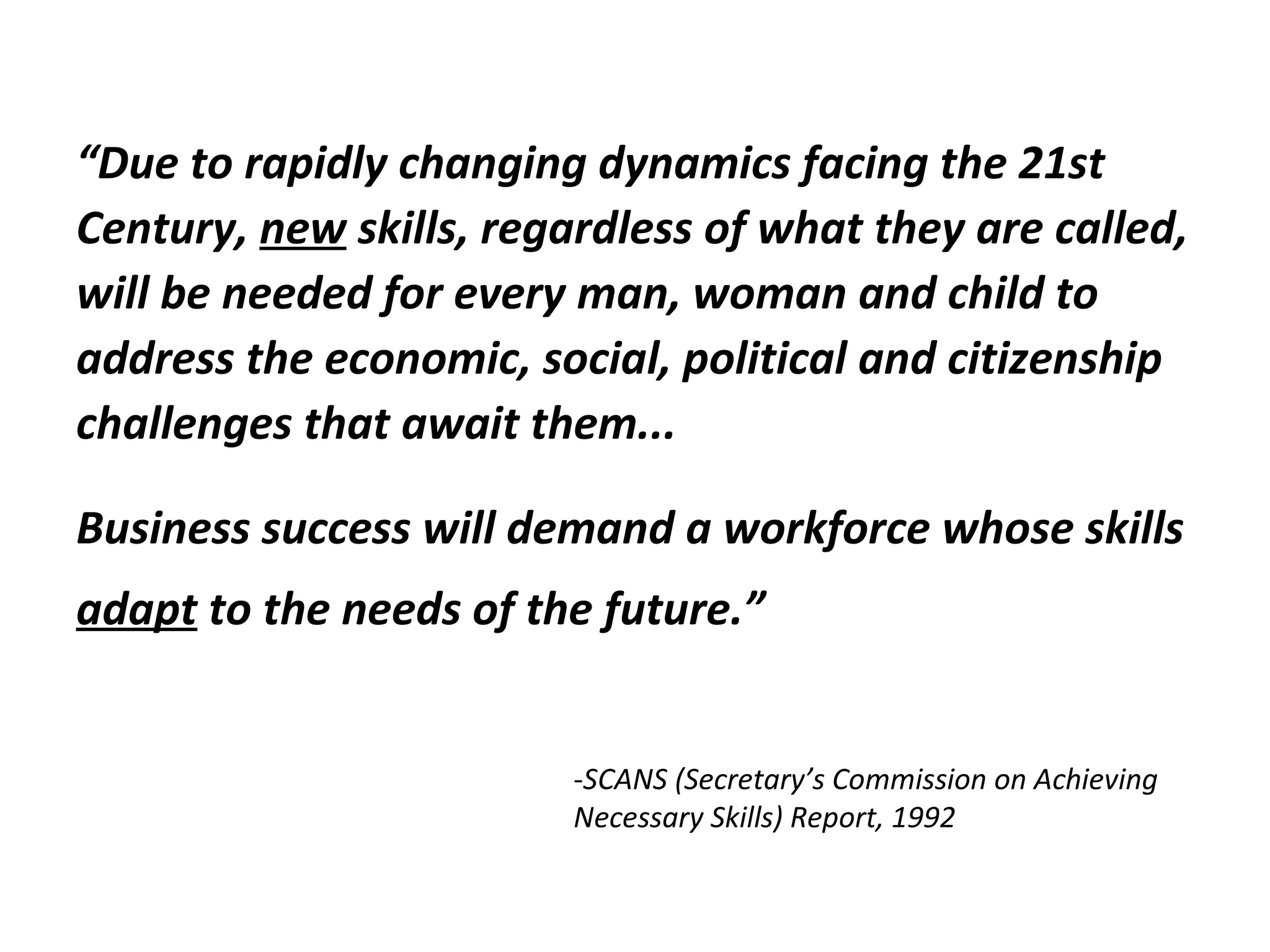 21st Century Learning Skills | PPT