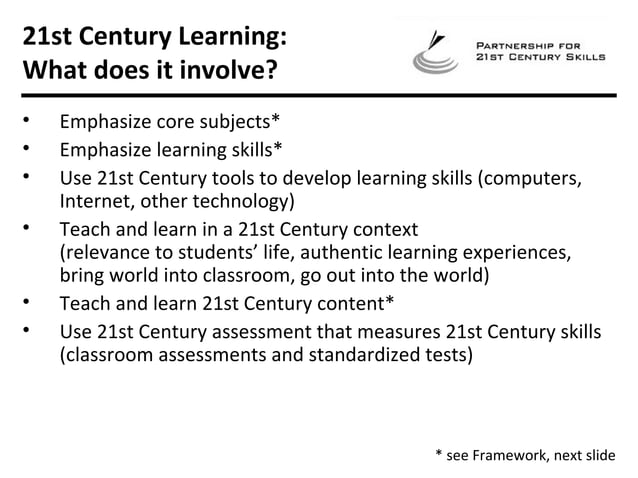 21st Century Learning Skills | PPT | Education