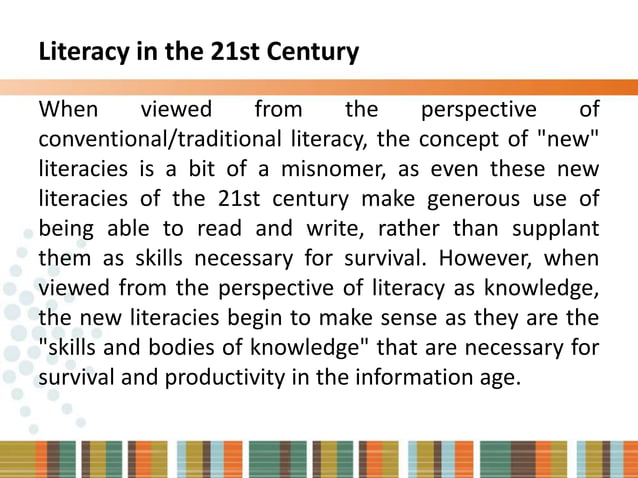 21st century LITERACY DEFINITION making the learning connection.pptx