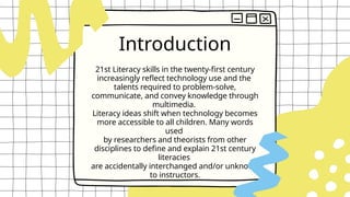 21ST CENTURY LITERACY SKILLS (ICT) .pptx