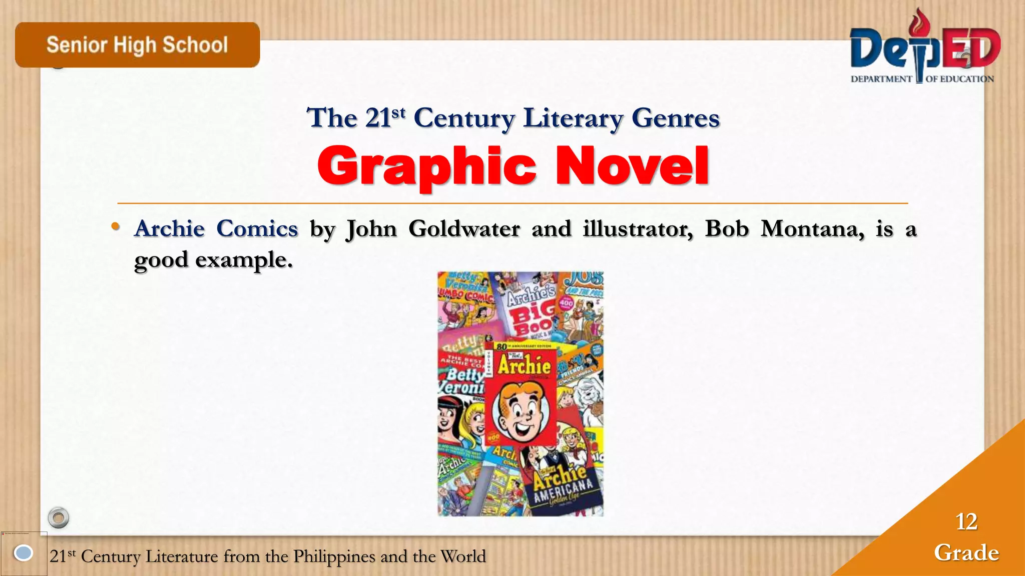 21st CENTURY LITERARY GENRES.pptx