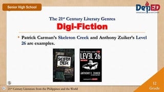 21st CENTURY LITERARY GENRES.pptx
