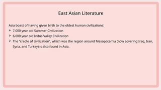 21st Century Literatture of Asia.pptDsfx | PPTX