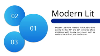 21st century literature brief introduction | PPTX