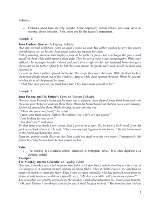 21st century literature from the philippines and the world | DOCX