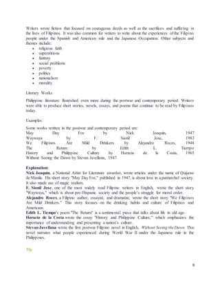 21st century literature from the philippines and the world | DOCX