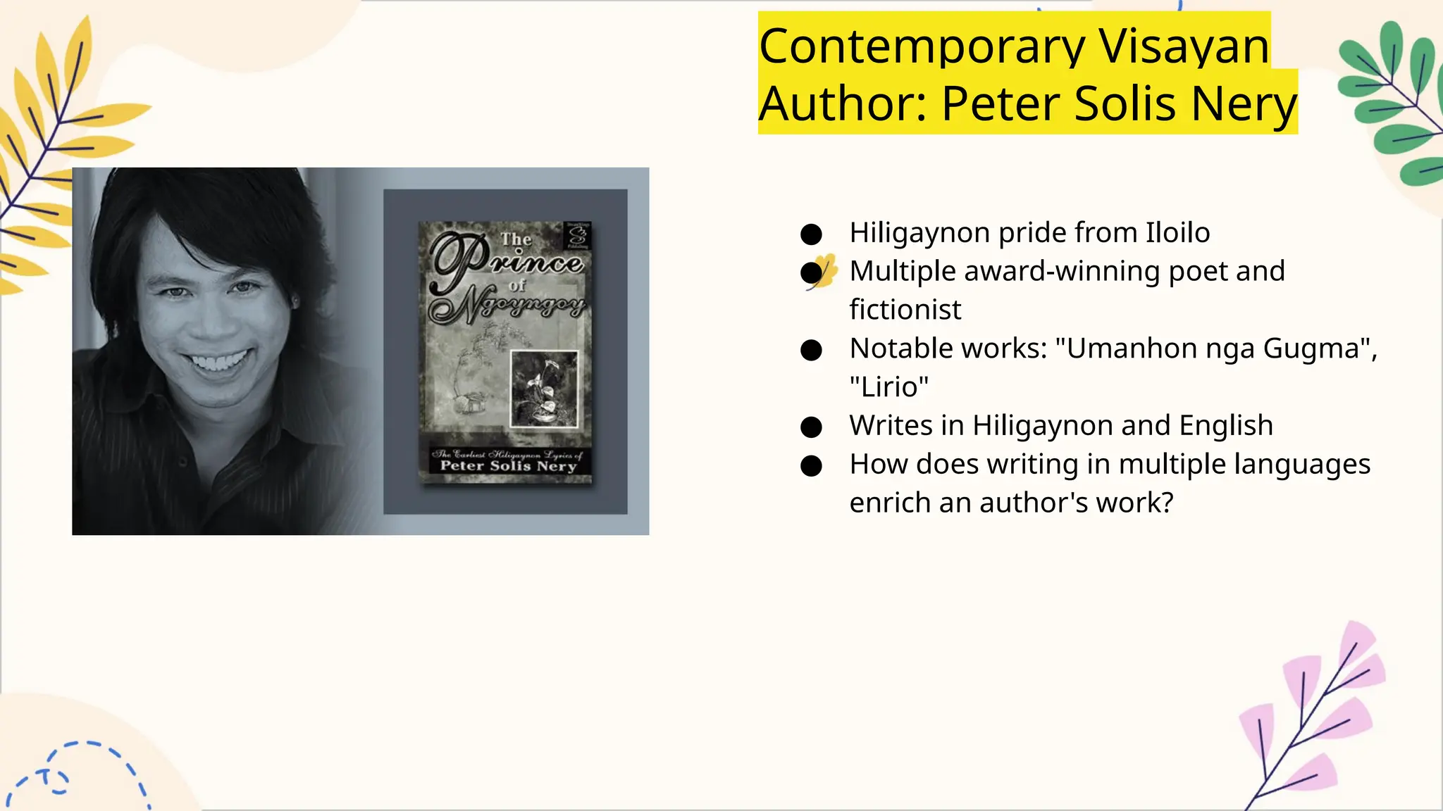 21st Century Literature From The Philippines_Week 5-Regional Literature ...