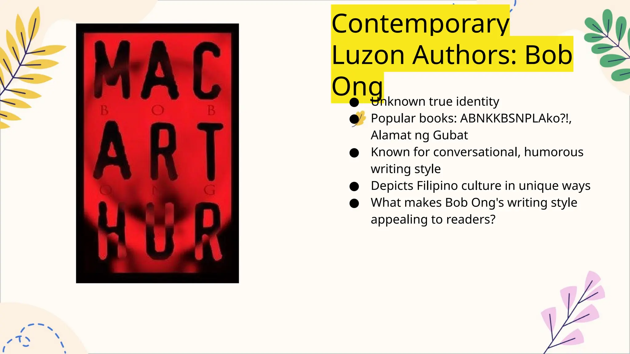 21st Century Literature From The Philippines_Week 5-Regional Literature ...