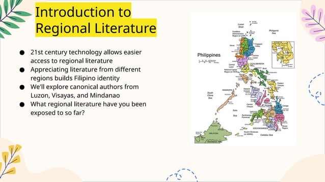 21st Century Literature From The Philippines_Week 5-Regional Literature ...