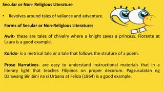 The Philippine Literary History | PPTX