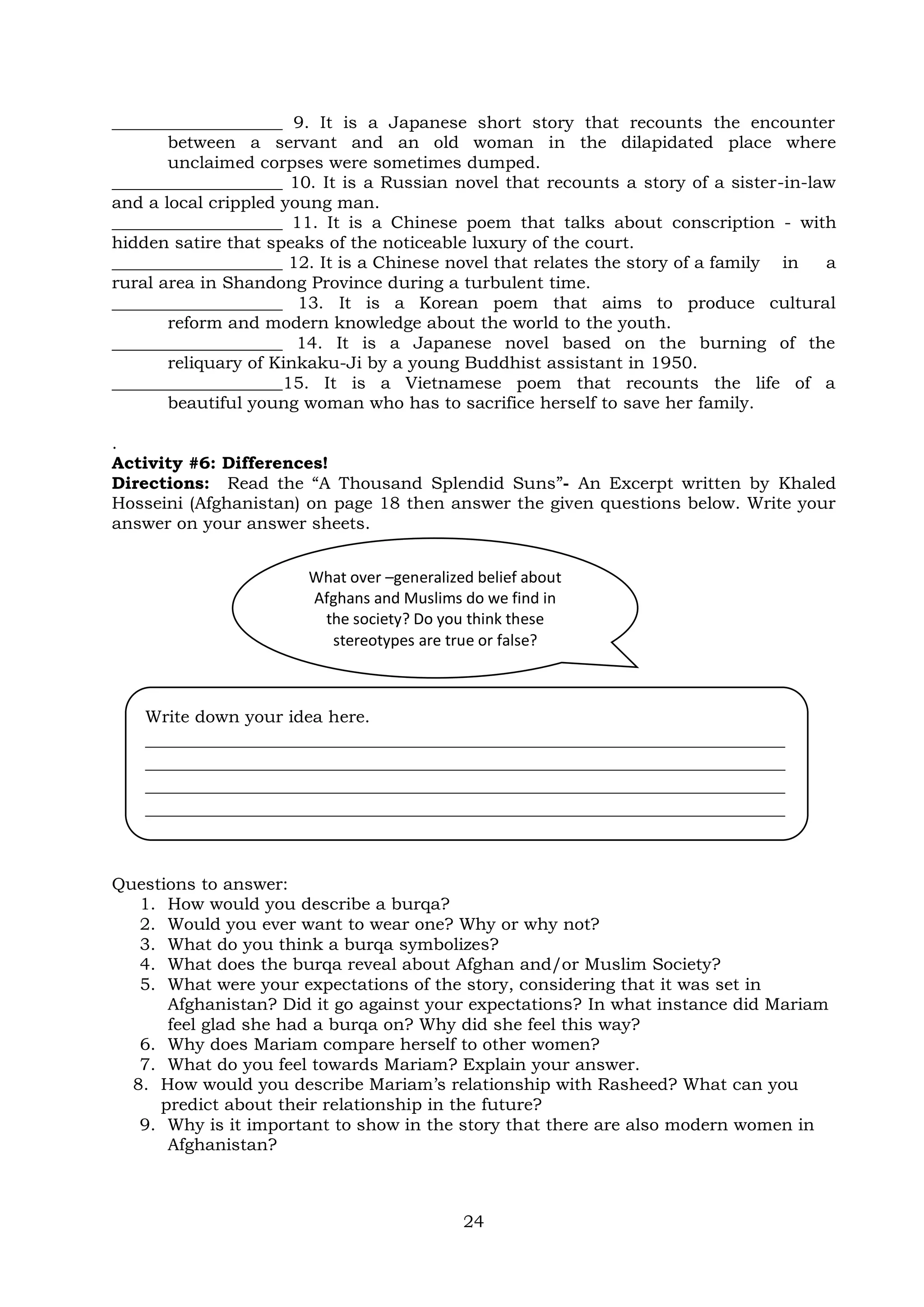 21st CENTURY LITERATURE Q2_Module 1.1final.pdf | Education