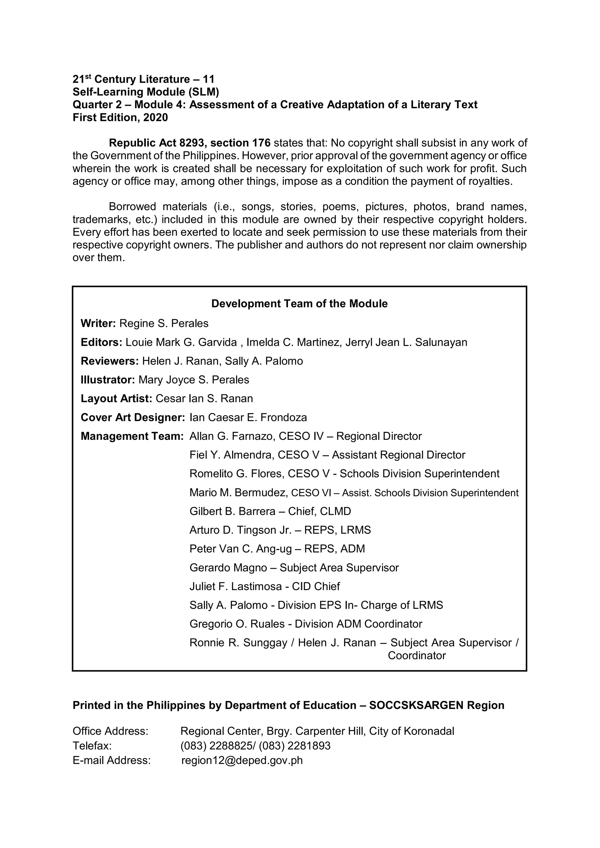 21st CENTURY LITERATURE Q2_Module_4.pdf