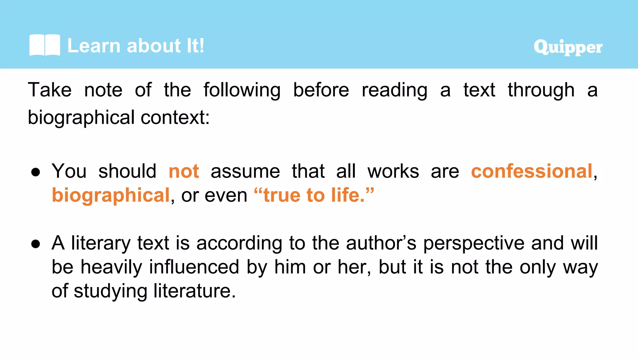 21st Century Literature_Unit 1_Lesson 1_Literary Reading Through a Biographical Context.pptx