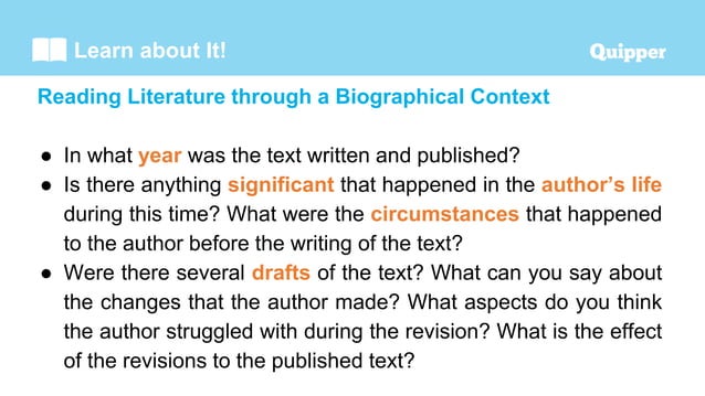 21st Century Literature_Unit 1_Lesson 1_Literary Reading Through a ...
