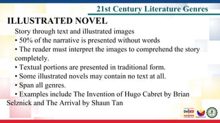 21st Century Literature (Week 2)ppt.pptx | Genres