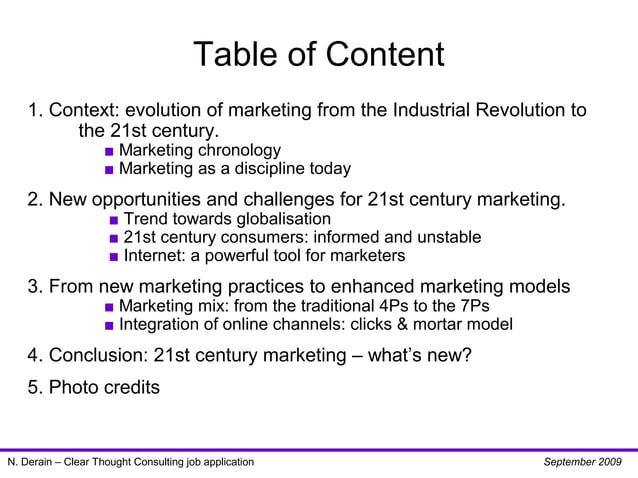 21st Century Marketing | PPT