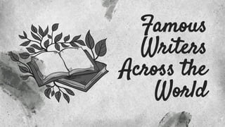 WORLD LITERATURE | PDF
