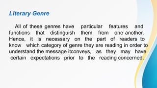 21st century quarter 4 lesson 1 various elements of literary genres.pptx