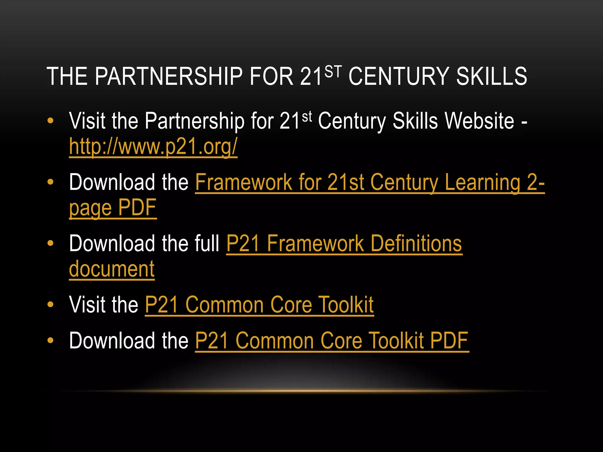 21st century skills | PPTX