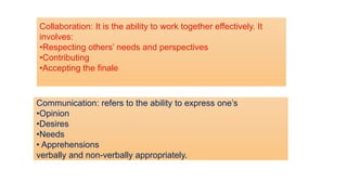 21st century skills | PPTX