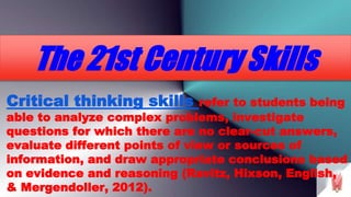 Promoting the twenty first century skills | PPT | Free Download