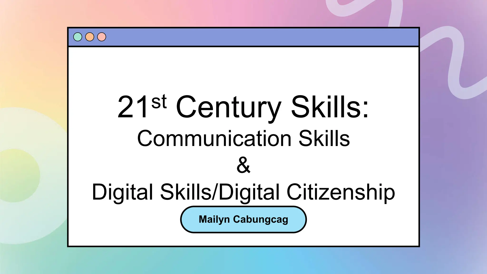 21st Century Skills and k to 2 Curriculum .pptx | Internet for ...