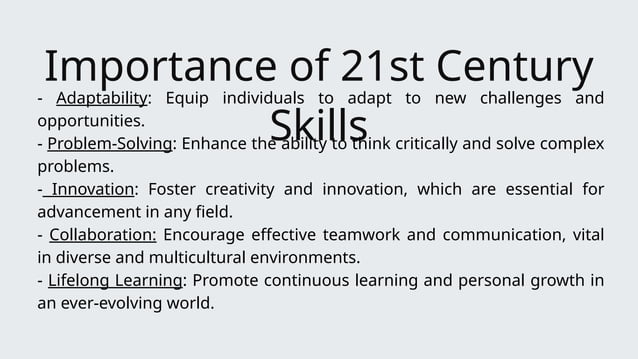 Introduction to 21st Century Skills.-ppt | PPT