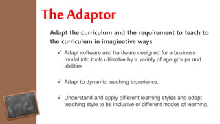 21st Century Teacher | PPTX | Education