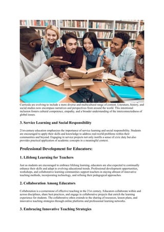 21st Century Teaching Methods Transforming Education | PDF