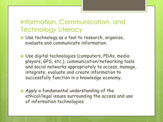 21st century technology skills | PPT
