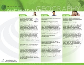 21st century skills map for geography | PDF