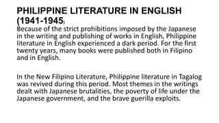 21ST CENTURY LITTERATURE FROM THE PHILIPPINES TO THE WORD | PPTX