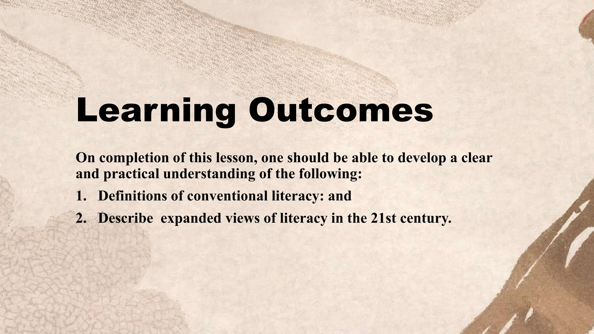 21ST CENTURY LITERACY FROM TRADITIONAL TO MODERN | PPTX