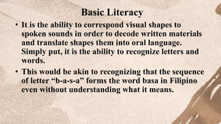 21ST CENTURY LITERACY FROM TRADITIONAL TO MODERN | PPTX