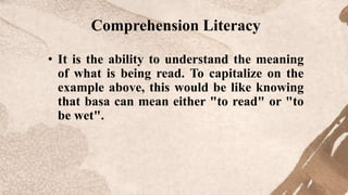 21ST CENTURY LITERACY FROM TRADITIONAL TO MODERN | PPTX