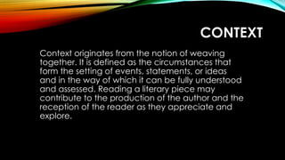 21st century literature from the Philippines and the World | PPTX