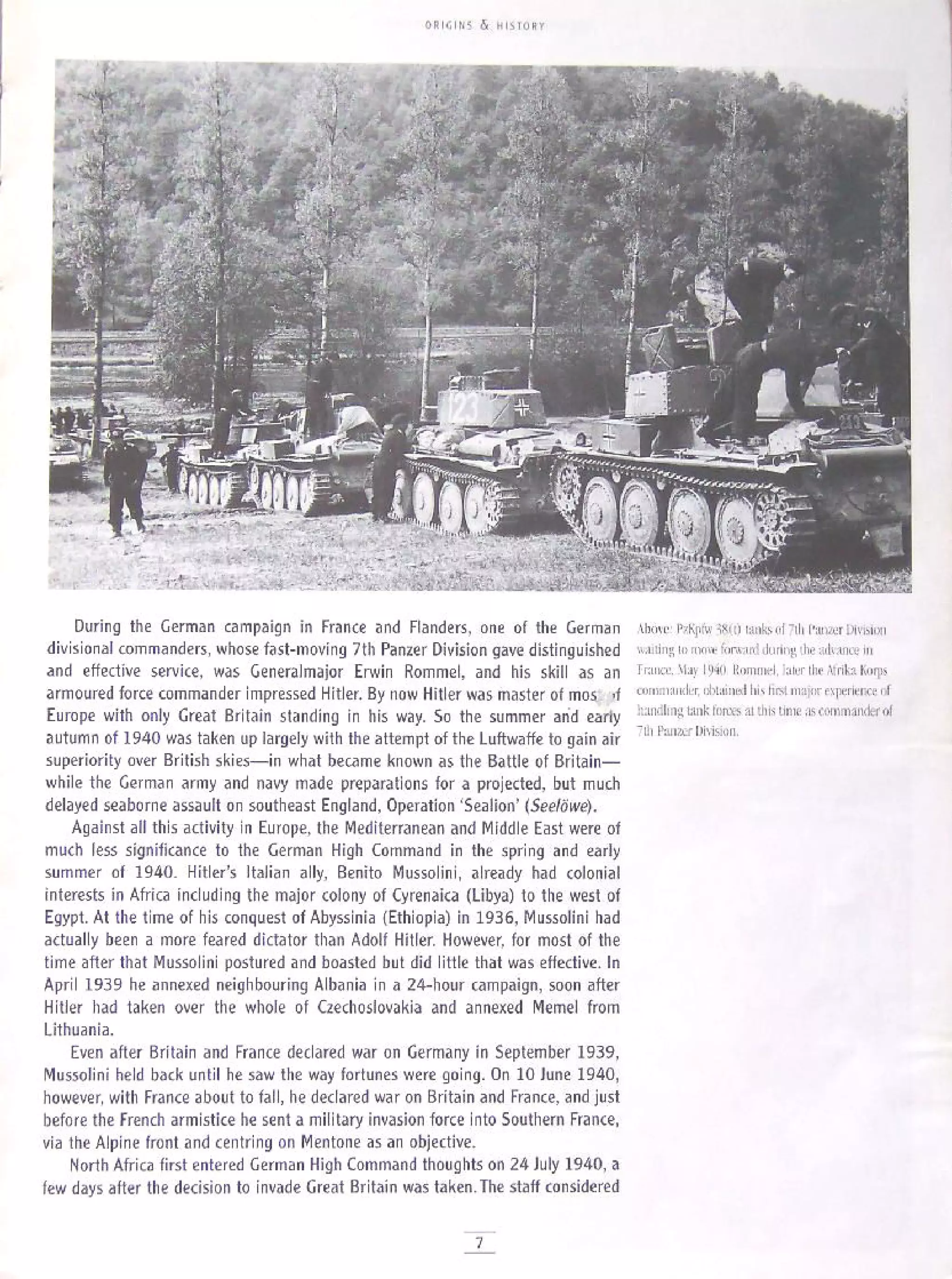 21st panzer division-Rommels Afrika korps spearhead | PDF