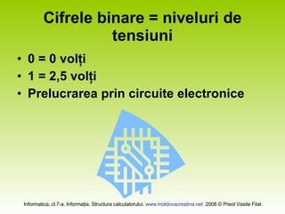 2 1 Structura Si Fuctionarea Calculatorului | PPT