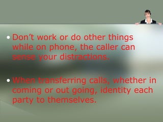 21 Tips Of Telephone Etiquettes | PPT